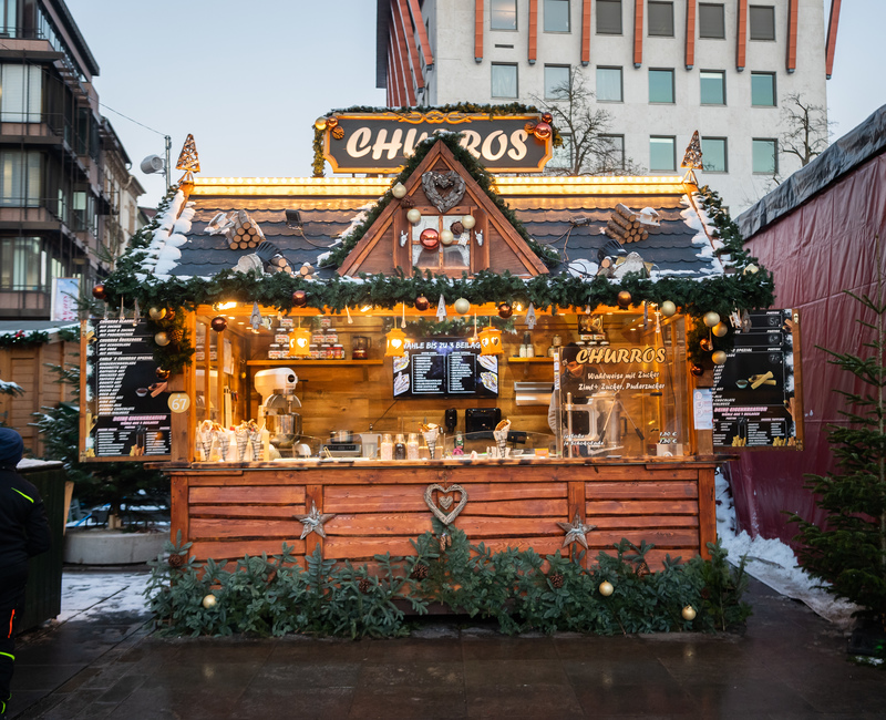 Weihnachtsmarkt ganz traditionell